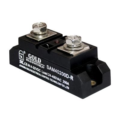 China 240v 200a High Frequency Solid State Relay Din Rail Mount for sale