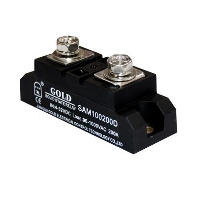 China Safety Cover AC Solid State Relay SAl4005D Three Phase Solid State Relay for sale