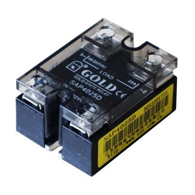 China LED Indicator 40-530VAC 40A 3-32VDC Input AC SSR Relay for sale