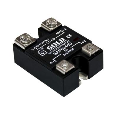 China High Current 3-32VDC Single Phase SSR40dd for sale