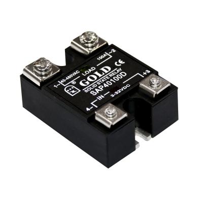 China Panel Mount 5A-100A 2500VAC 1 Phase AC SSR Relay for sale