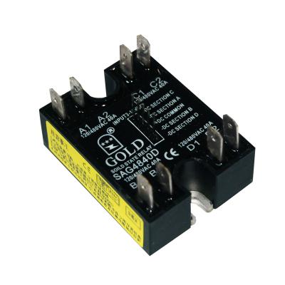 China 3v 50 Amp 2 Phase Solid State Relay For Dc Load Switching for sale