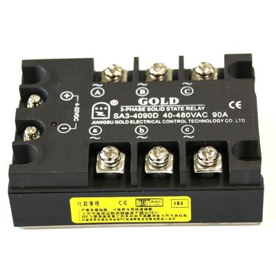 China Microprocessor 40A 120v Solid State Relay for low power control for sale