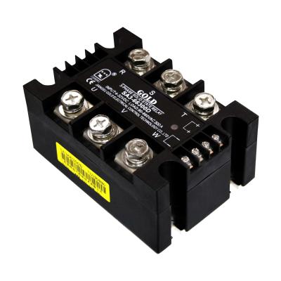 China EU Electric Heating Single Phase SSR Horizontal Solid State Power Relays for sale