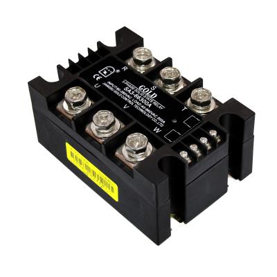 China High Current 3 Phase SSR Relay 220v Dc To Ac for sale