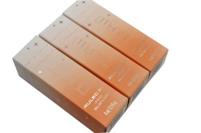 China Mylar Paper Lipstick Box , Beauty / Cosmetics Lipstick Paper Box for sale