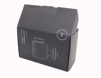 China Consumer Retail Electronic Packaging Box With PET Hangtag Corrugated Paper Insert for sale