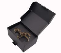 China Consumer Retail Electronic Packaging Box With PET Hangtag Corrugated Paper Insert for sale