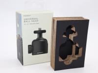 China Consumer Retail Electronic Packaging Box With PET Hangtag Corrugated Paper Insert for sale