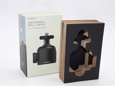 China Consumer Retail Electronic Packaging Box With PET Hangtag Corrugated Paper Insert for sale