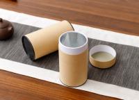 China Food Grade Cardboard Kraft Paper Tubes For Tea Coffee Packaging for sale