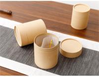 China Circular Paper Tube Packaging Box , OEM CMYK / 4C Kraft Paper Tube for sale