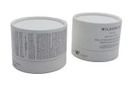 China Embossing Stamping Paper Tube Packaging Box Round Greyboard Wrap Special  Material for sale