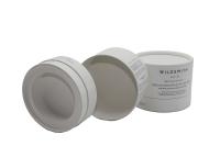 China Embossing Stamping Paper Tube Packaging Box Round Greyboard Wrap Special  Material for sale