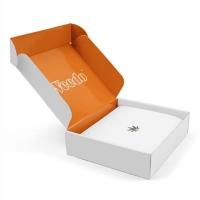 China Full Color Printed Custom Mailer Boxes , Kraft Corrugated Mailer Shipping Box for sale