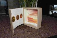 China Rigid Box Wine Environmentally Friendly With Silk Screen Printing for sale