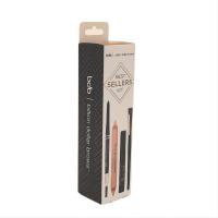 China 350g 400g C1S Cosmetic Packing Box , Eyebrow Pencil Box With Hangtag for sale