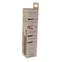 China 350g 400g C1S Cosmetic Packing Box , Eyebrow Pencil Box With Hangtag for sale