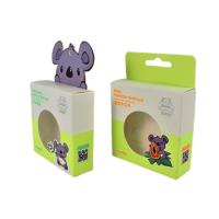 China Folded Box With Window , Health care packaging box With Paper Hangtag OEM ODM for sale
