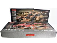 China Home Entertainment Toy Packaging Box With Plastic Handle ROHS ISO9001 ISO14001 for sale