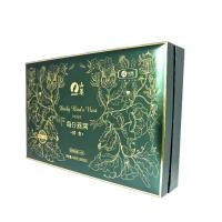 China Embossing Rigid Paper Gift Box Gold Foil Stamping CMYK Colour for sale