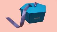 China Double Flaps Luxury Rigid Boxes , Hexagon Gift Box Offset PMS UV Printing for sale