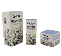 China 350g C1S Paper Skincare Packaging Boxes 4C Printing Matt PP lamination for sale