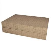China Emboss Effect Wooden Case Boxes with PMS Printing Logo for Luxury for sale