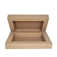 China Emboss Effect Wooden Case Boxes with PMS Printing Logo for Luxury for sale