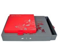 China Stack design Rigid Paper Gift Box With Drawyer FSC ISO9001 certificate for sale