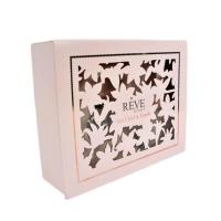 China Rigid Recycled Paper Gift Box With Window, Papercard Laminate Blister Tray ROHS ISO14001 ISO9001 Certificate for sale