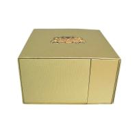China ODM Rigid Wine Bottle Gift Packaging With Double Inner Tray Metal Logo for sale