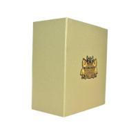 China ODM Rigid Wine Bottle Gift Packaging With Double Inner Tray Metal Logo for sale
