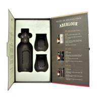 China Double Flaps Rigid Wine Packing Boxes With PS Blister Tray OEM, Soy ink printing for sale