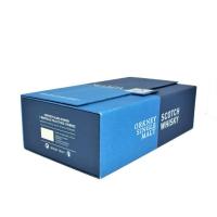 China Double Flaps Closure Wine Gift Box Packaging PS Tray Laminate Cardboard Material for sale