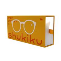 China Retail Slide Drawer Box , sun glasses packaging With Ribbon Hang 157g C2S 1200g greyboard for sale
