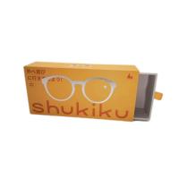 China Retail Slide Drawer Box , sun glasses packaging With Ribbon Hang 157g C2S 1200g greyboard for sale