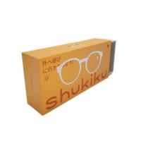 China Retail Slide Drawer Box , sun glasses packaging With Ribbon Hang 157g C2S 1200g greyboard for sale