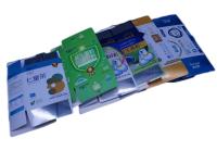China Gold Silver Paper Food Boxes Recyclable , Food Grade Packaging For Soft Drinks 16x11x6cm for sale