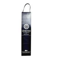 China FSC Wine Packaging Box With Handle Special Leather Paper with UV printing for sale