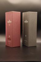 China High End Leather Paper Luxury Wine Gift Box for packaging FSC ISO ROHS certificate, slide door opening for sale