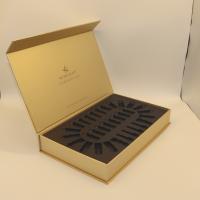 China Embossing Cosmetic Paper Box , Packaging Box Skincare With PS Insert Tray Butter Paper for sale