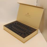 China Embossing Cosmetic Paper Box , Packaging Box Skincare With PS Insert Tray Butter Paper for sale