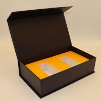 China Folding Rigid Magnetic Gift Box and Packaging For Candy, material greyboard and coated paper for sale