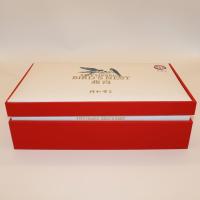 China Clamshell Food Packing Boxes With Ribbon 25.5X15.5X8.5cm Size for sale