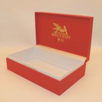 China Clamshell Food Packing Boxes With Ribbon 25.5X15.5X8.5cm Size for sale