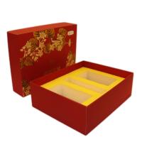 China Red Honey Jar Box Packaging , Cardboard EPE Foam Box C1S CCNB Material for sale