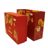 China Red Honey Jar Box Packaging , Cardboard EPE Foam Box C1S CCNB Material for sale