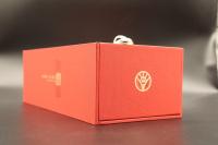 China CMYK Embossing Rigid Wine Boxes with plastic ring locking Ancient Chinese Style for sale
