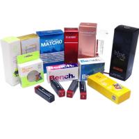 China CMYK Printing Cosmetic Packing Box Holographic Mylar Paper Material for sale